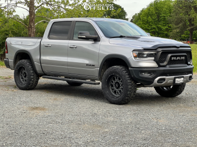 2019 Ram 1500 Wheel Offset Aggressive > 1" Outside Fender Leveling Kit ...