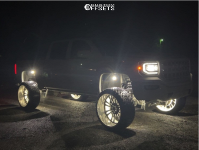 2017 GMC Sierra 1500 with 26x14 -72 Stealth Forged Savage and 35/13 ...
