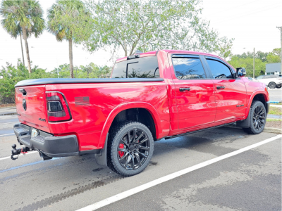 2022 Ram 1500 with 22x9 28 Factory Reproductions Fr98 and 275/45R22 ...