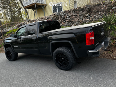 2018 GMC Sierra 1500 with 20x10 -25 Vision Rocker and 275/60R20 Nitto ...