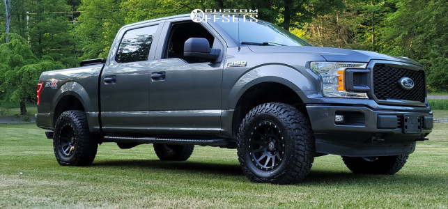 2019 Ford F-150 with 17x8.5 6 Icon Alloys Compression and 285/70R17 ...