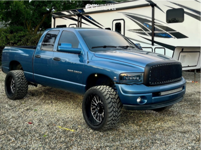 2003 Dodge Ram 2500 with 22x12 -44 Fittipaldi Offroad Fa08 and 33/12 ...
