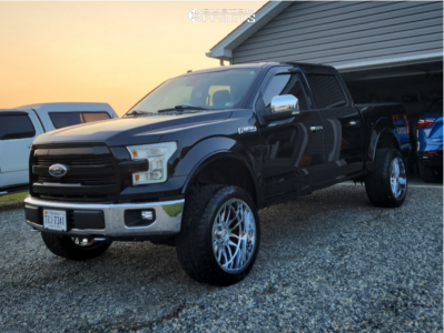 2016 Ford F-150 with 22x12 -44 Axe Offroad Hades and 33/12.5R22 Toyo ...