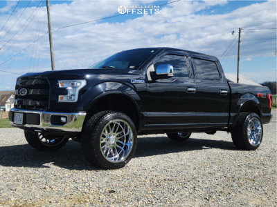 2016 Ford F-150 with 22x12 -44 Axe Offroad Hades and 33/12.5R22 Toyo ...