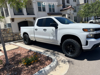 2020 Chevrolet Silverado 1500 Wheel Offset Slightly Aggressive Leveling ...