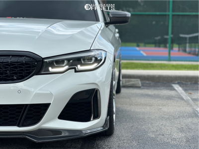 2020 BMW M340i XDrive with 20x9 23 Ferrada Cm2 and 255/30R20 Atlas ...