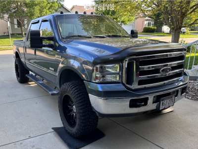 2005 Ford F-250 Super Duty with 20x10 -18 RTX Offroad Claw and 35/12 ...