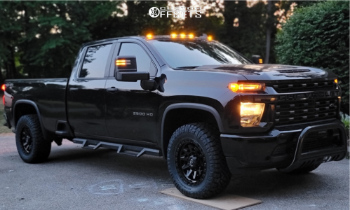 2021 Chevrolet Silverado 2500 HD with 20x9 20 Fuel Covert and 35/12 ...