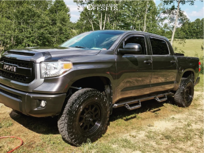 2016 Toyota Tundra with 18x9 18 Method Mr703 and 295/70R18 Toyo Tires ...