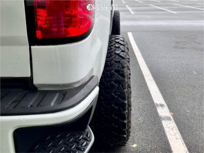 2016 Chevrolet Silverado 1500 with 20x12 -51 Vision Brawl and 35/12 ...