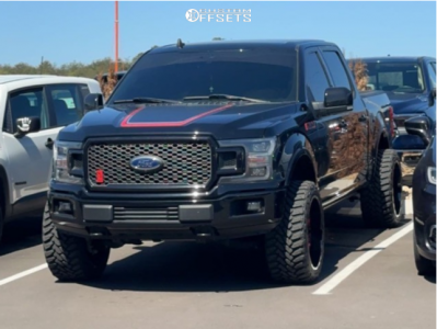 2020 Ford F-150 with 22x12 -44 TIS 553bmr and 33/12.5R22 Venom Power ...
