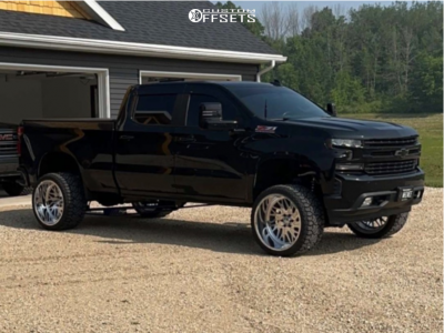 2019 Chevrolet Silverado 1500 with 24x14 -73 American Force Nova Ss and ...