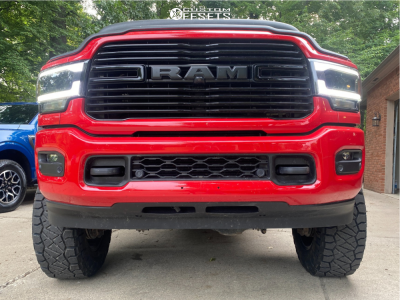 2020 Ram 2500 with 20x10 -18 Fuel Rebel 8 and 37/12.5R20 Nitto Ridge ...