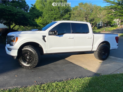 2022 Ford F-150 with 17x8.5 25 Method Mr318 and 37/12.5R17 BFGoodrich ...