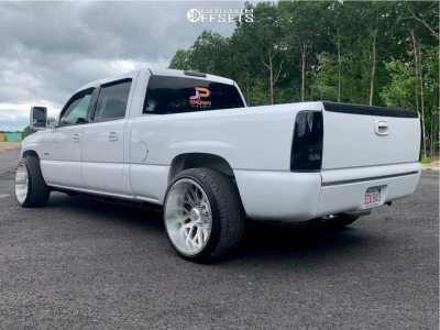 2007 GMC Sierra 2500 HD Classic with 22x12 -44 Axe Offroad AX1.1 and ...