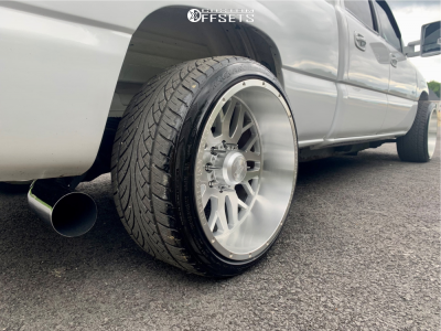 2007 GMC Sierra 2500 HD Classic with 22x12 -44 Axe Offroad AX1.1 and ...