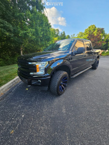 2019 Ford F-150 with 20x10 -18 Fuel Contra and 285/65R20 BFGoodrich All ...