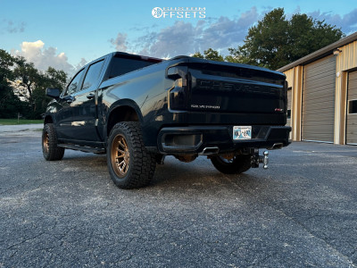 2022 Chevrolet Silverado 1500 with 20x10 -24 Mayhem Intrepid and 305 ...