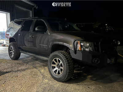2010 Chevrolet Suburban 1500 with 18x9 18 MB Wheels Legacy and 35/12 ...