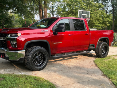 2022 Chevrolet Silverado 2500 HD Wheel Offset Nearly Flush Leveling Kit ...