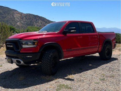 2019 Ram 1500 Wheel Offset Aggressive > 1" Outside Fender Leveling Kit ...