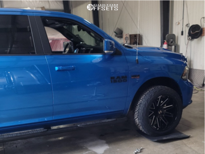 2018 Ram 1500 with 22x12 -51 ARKON OFF-ROAD Churchill and 305/45R22 ...