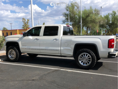2015 GMC Sierra 1500 with 20x10 -18 Method Double Standard and 35/12 ...