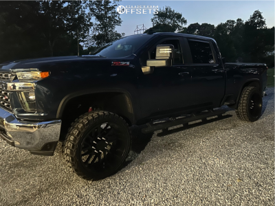 2021 Chevrolet Silverado 2500 HD Wheel Offset Super Aggressive 3"-5 ...