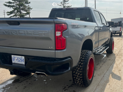 2020 Chevrolet Silverado 1500 with 20x12 -44 Armed Offroad Carnage and ...