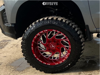 2020 Chevrolet Silverado 1500 with 20x12 -44 Armed Offroad Carnage and ...