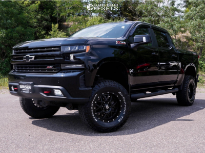 2020 Chevrolet Silverado 1500 with 18x9 -12 XD XD820 and 35/12.5R18 BFGoodrich All Terrain Ta ...