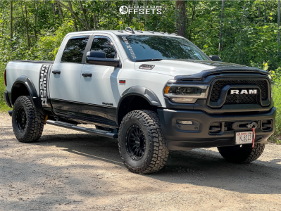 2021 Ram 2500 with 18x9 -12 Anthem Off-Road Talon and 305/70R18 Mickey ...