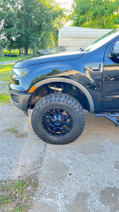2019 Ford Ranger with 17x9 18 Mayhem Warrior and 285/70R17 General ...