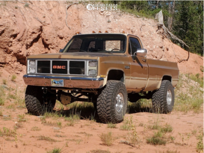 1986 GMC K2500 with 16x12 -50 Mickey Thompson Classic Iii and 385/70R16 ...
