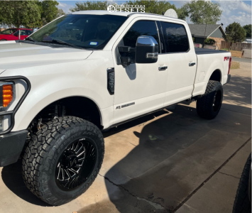 2017 Ford F-250 Super Duty Wheel Offset Super Aggressive 3"-5" Leveling ...