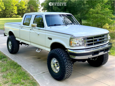 1996 Ford F-250 with 16x12 -50 Mickey Thompson Classic Iii and 385 ...