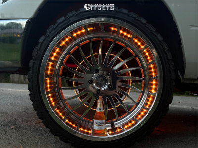 2009 Dodge Ram 1500 with 24x14 -44 Stealth Forged Ruger and 33/13.5R24 ...