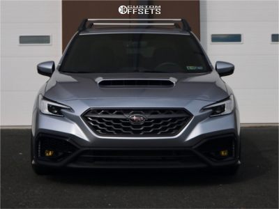 2022 Subaru WRX with 18x9.5 38 Enkei Tsr-x and 245/40R18 Continental ...