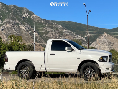 2012 Ram 1500 with 20x10 -24 XF Offroad Xf-232 and 305/50R20 Nitto ...