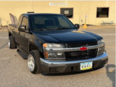2004 Chevrolet Colorado with 15x10 -38 Alloy Ion Style 171 and 205 ...