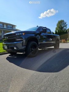 2021 Chevrolet Silverado 1500 Wheel Offset Aggressive > 1" Outside ...
