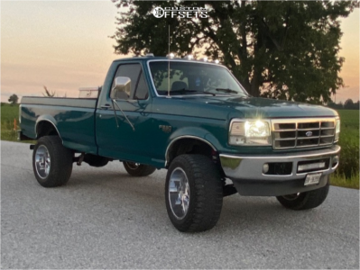 1994 Ford F-250 with 20x12 -51 Vision Spyder and 33/12.5R20 AMP Terrain ...