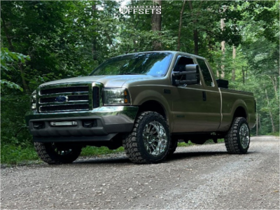 2001 Ford F-250 Super Duty with 22x12 -44 TIS 547c and 35/12.5R22 ...