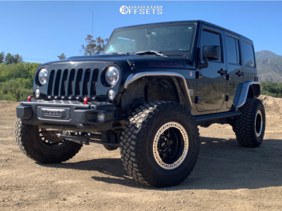 2015 Jeep Wrangler Wheel Offset Super Aggressive 3"-5" Suspension Lift ...