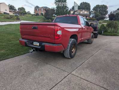 2020 Toyota Tundra with 18x9 25 Method Mr701 and 275/70R18 Falken ...