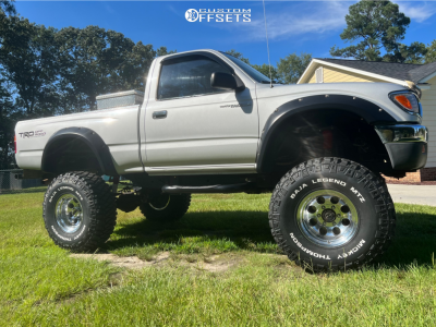 1996 Toyota Tacoma with 15x10 -45 Mickey Thompson Classic Iii and 35/12 ...