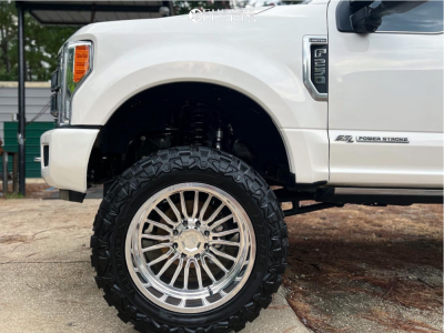 2019 Ford F-250 Super Duty with 22x12 -44 HD-PRO Forged Chnook and 37/ ...