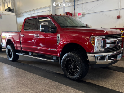 2018 Ford F-250 Super Duty with 20x10 -18 Fuel Vandal and 35/12.5R20 ...