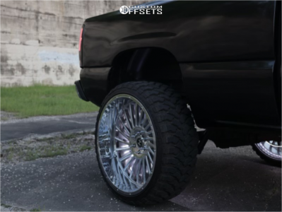 2001 GMC Sierra 1500 with 26x12 -44 Hardcore Offroad Hc17 and 35/13 ...