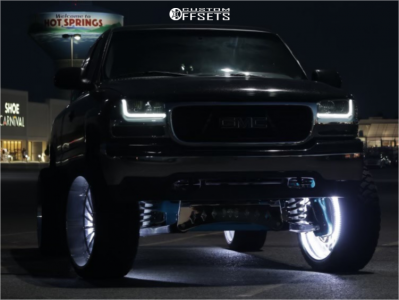 2001 GMC Sierra 1500 with 26x12 -44 Hardcore Offroad Hc17 and 35/13 ...